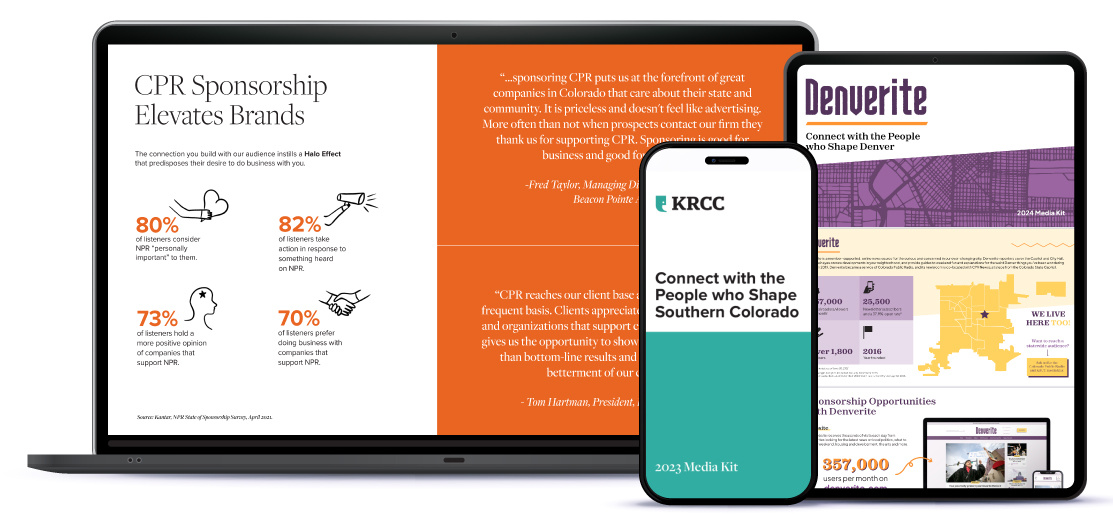 Colorado Public Radio Media Kit